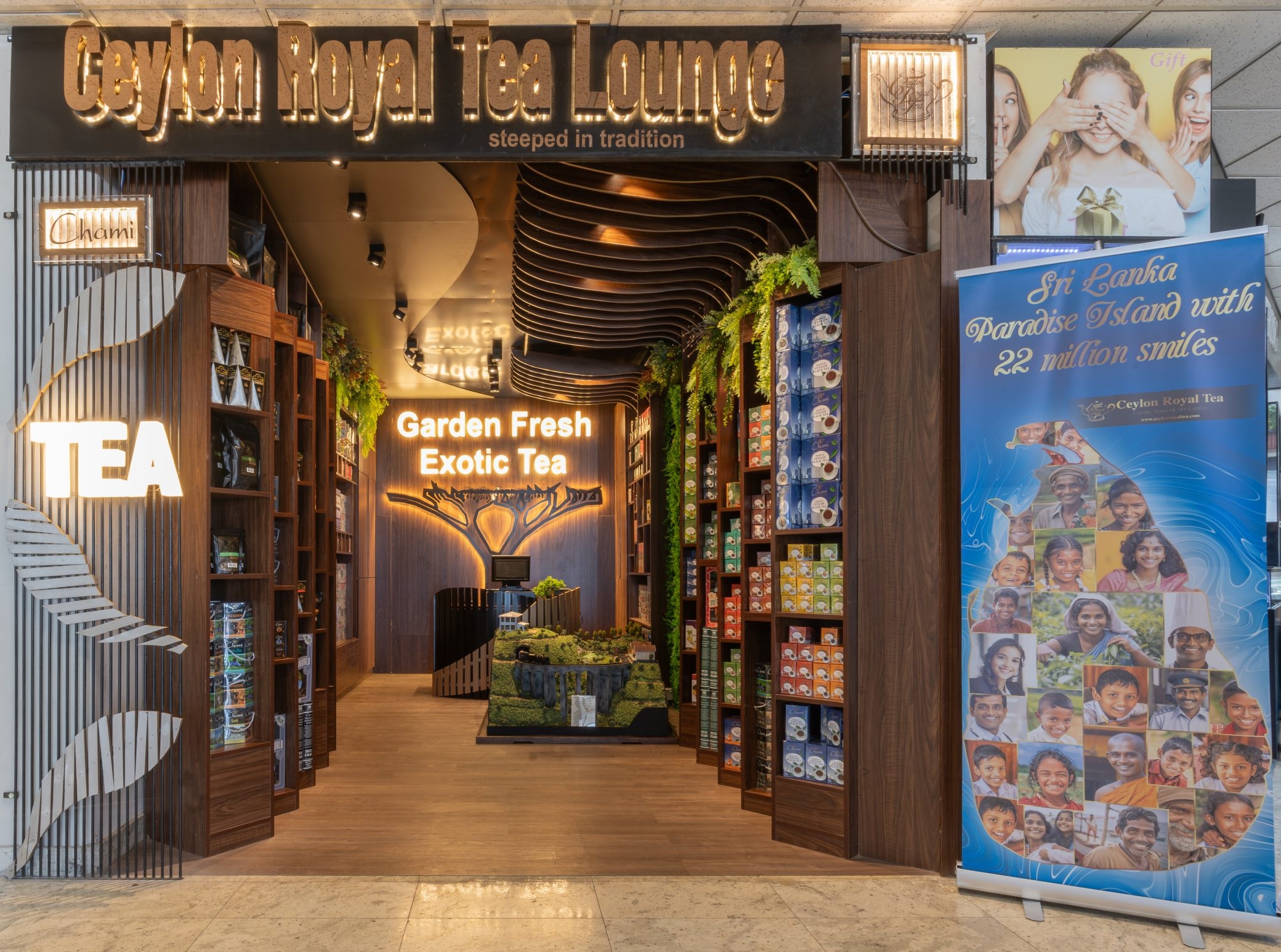 Our Newest Duty Free Shop - Ceylon Royal Tea